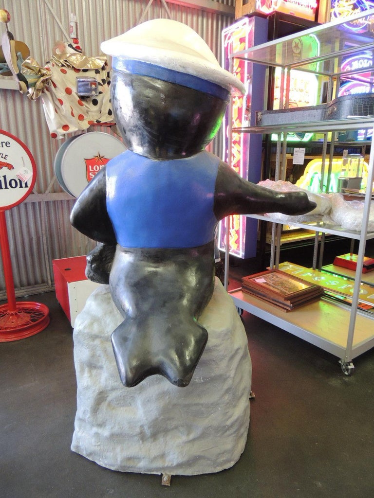Harbor Gas "Harbie the Seal” Gas Station Advertising Mascot For Sale at ...