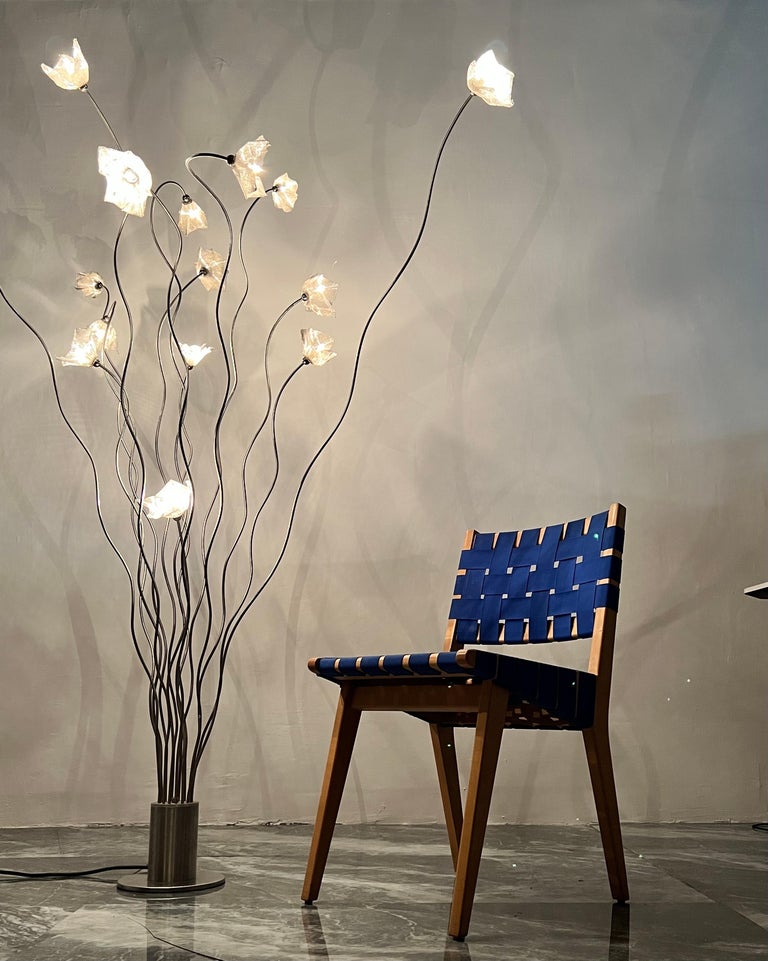 Harco Loor "Tree Breeze" Floor Lamp For Sale at 1stDibs