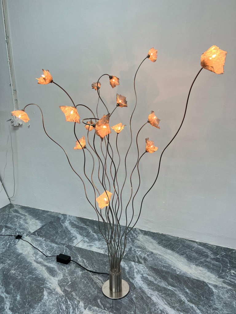 Harco Loor "Tree Breeze" Floor Lamp For Sale at 1stDibs