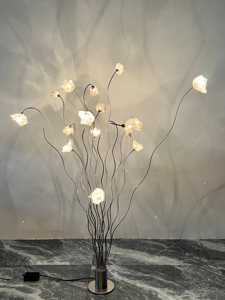 Harco Loor "Tree Breeze" Floor Lamp For Sale at 1stDibs