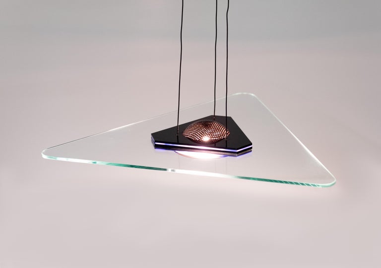 Harco Loor Triade Pendant Lamp, 1980s at 1stDibs