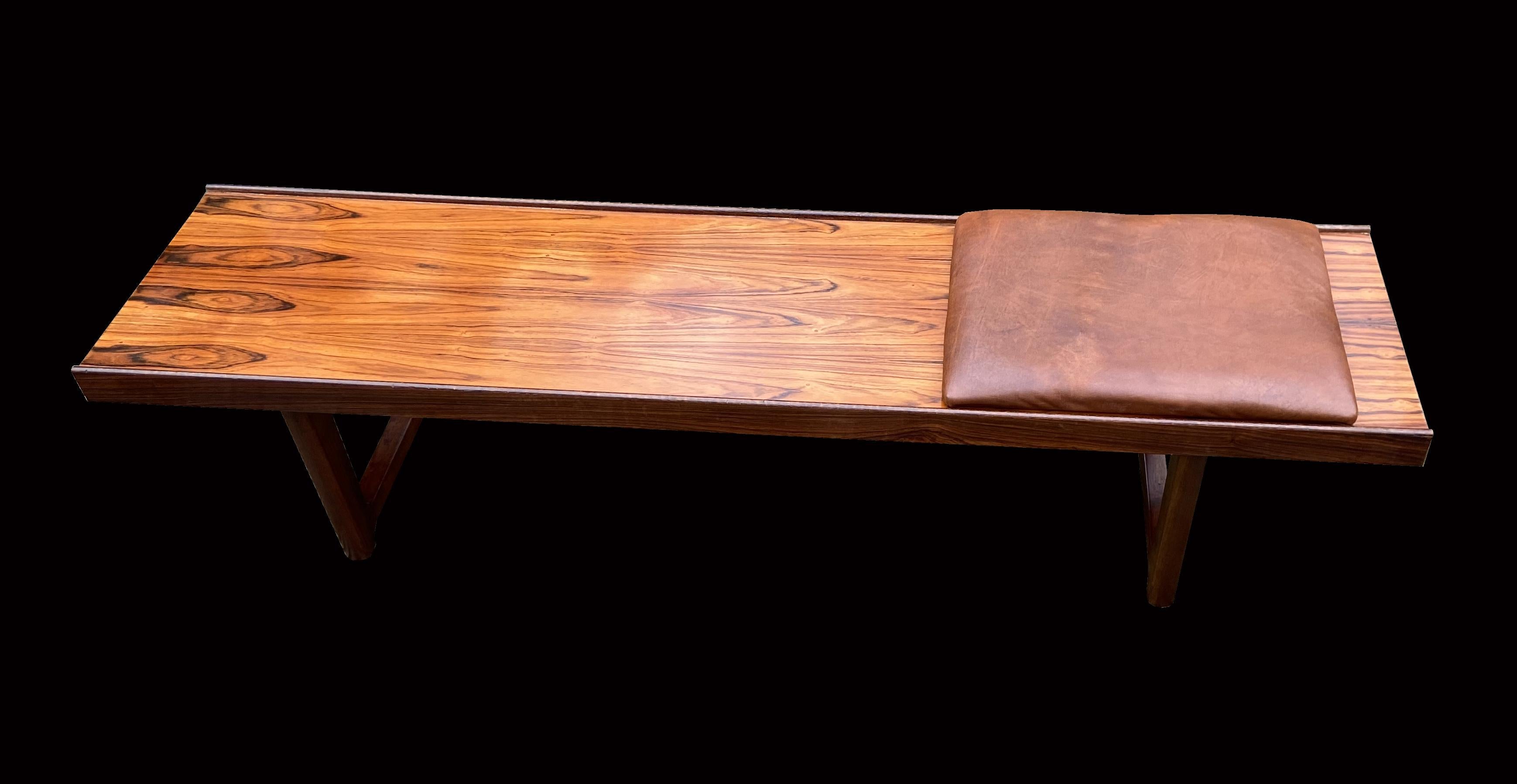 Hardwood Bench 'Krobo' For Sale at 1stDibs | deck benches, deck bench