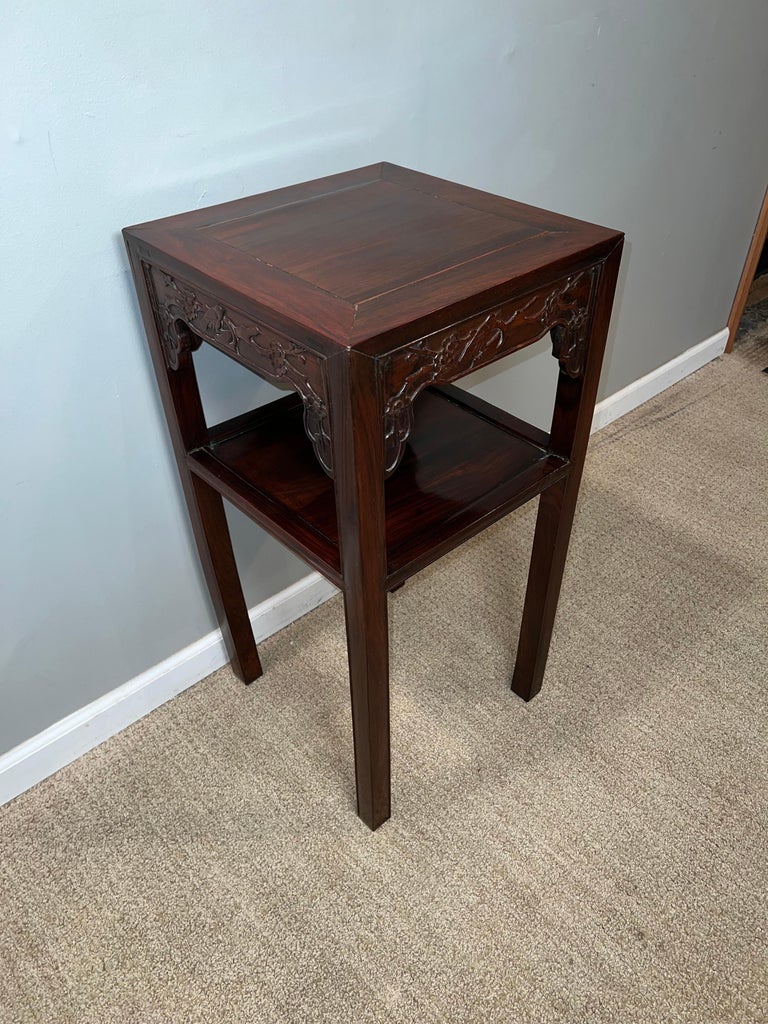 Hardwood Chinese Tea Table For Sale at 1stDibs