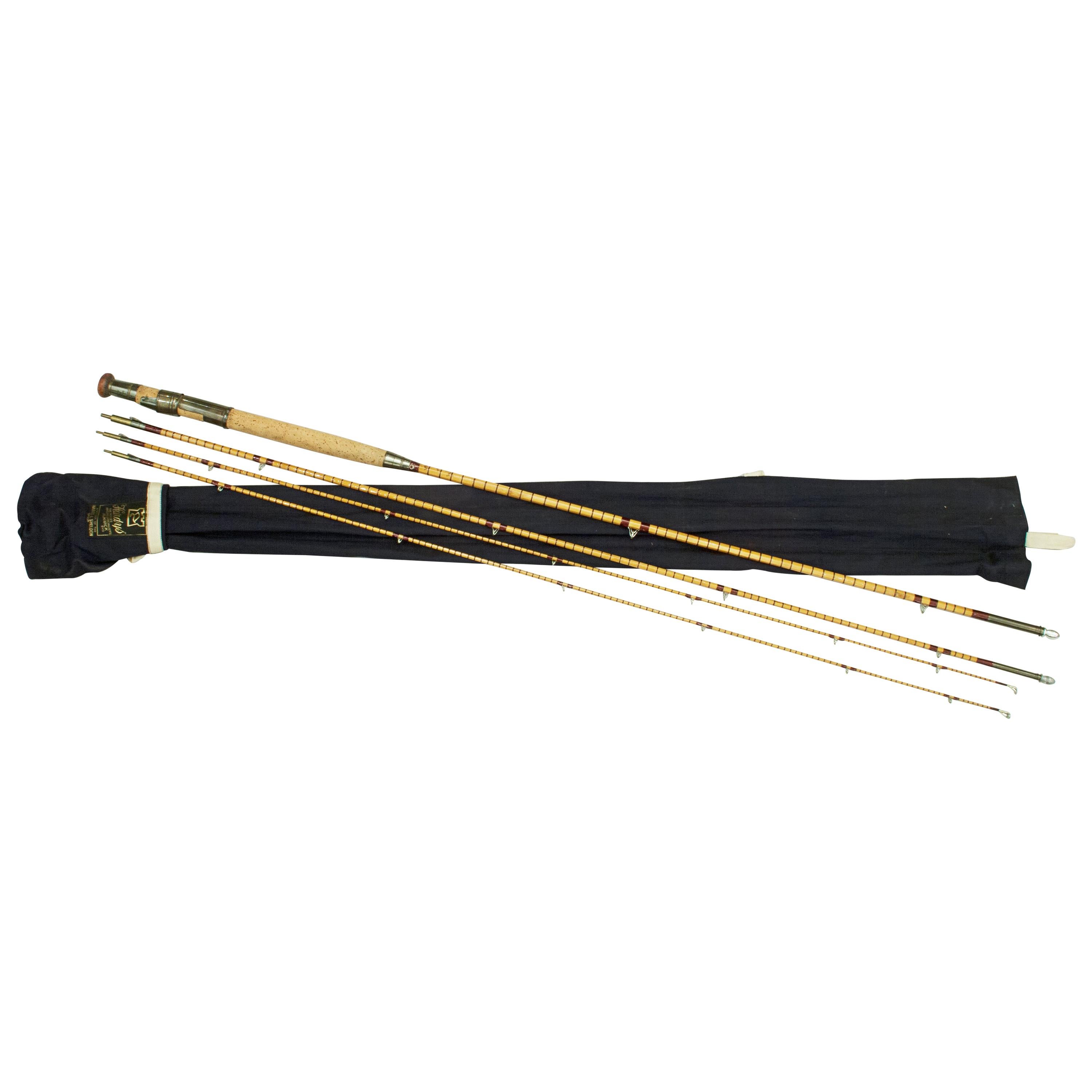 Hardy Split Cane Trout Fly Fishing Rod 'The Hardy Fly' Palakona at 1stDibs