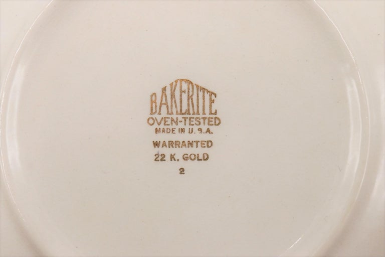 Harker Bread and Butter Plates, Set of 6 For Sale at 1stDibs