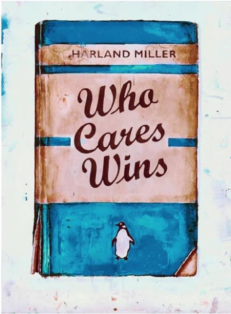 Harland Miller - Who Cares Wins For Sale at 1stDibs