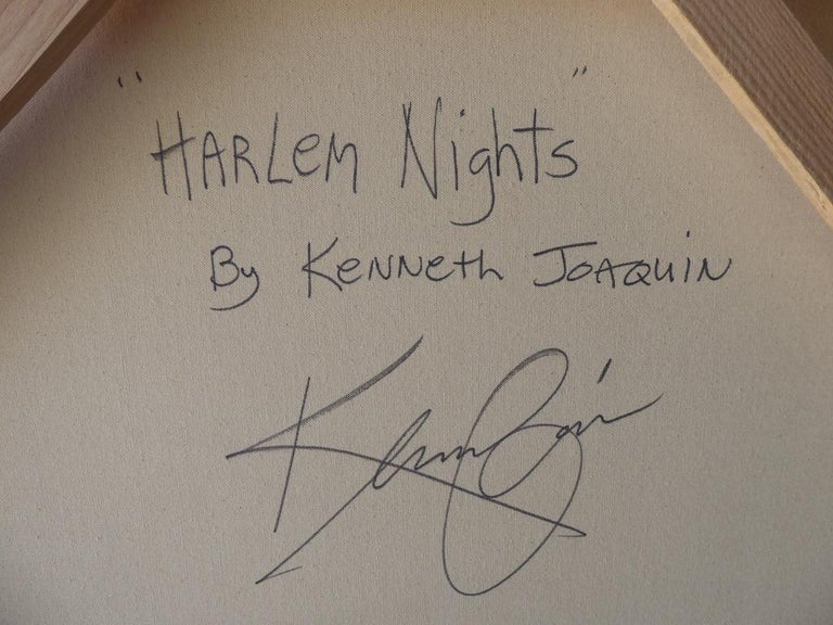 "Harlem Nights", an Original Painting by American Artist Kenneth ...