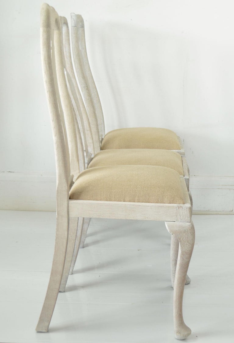 Harlequin Set of 10 Antique Gustavian Style Urn Back Dining Chairs For ...