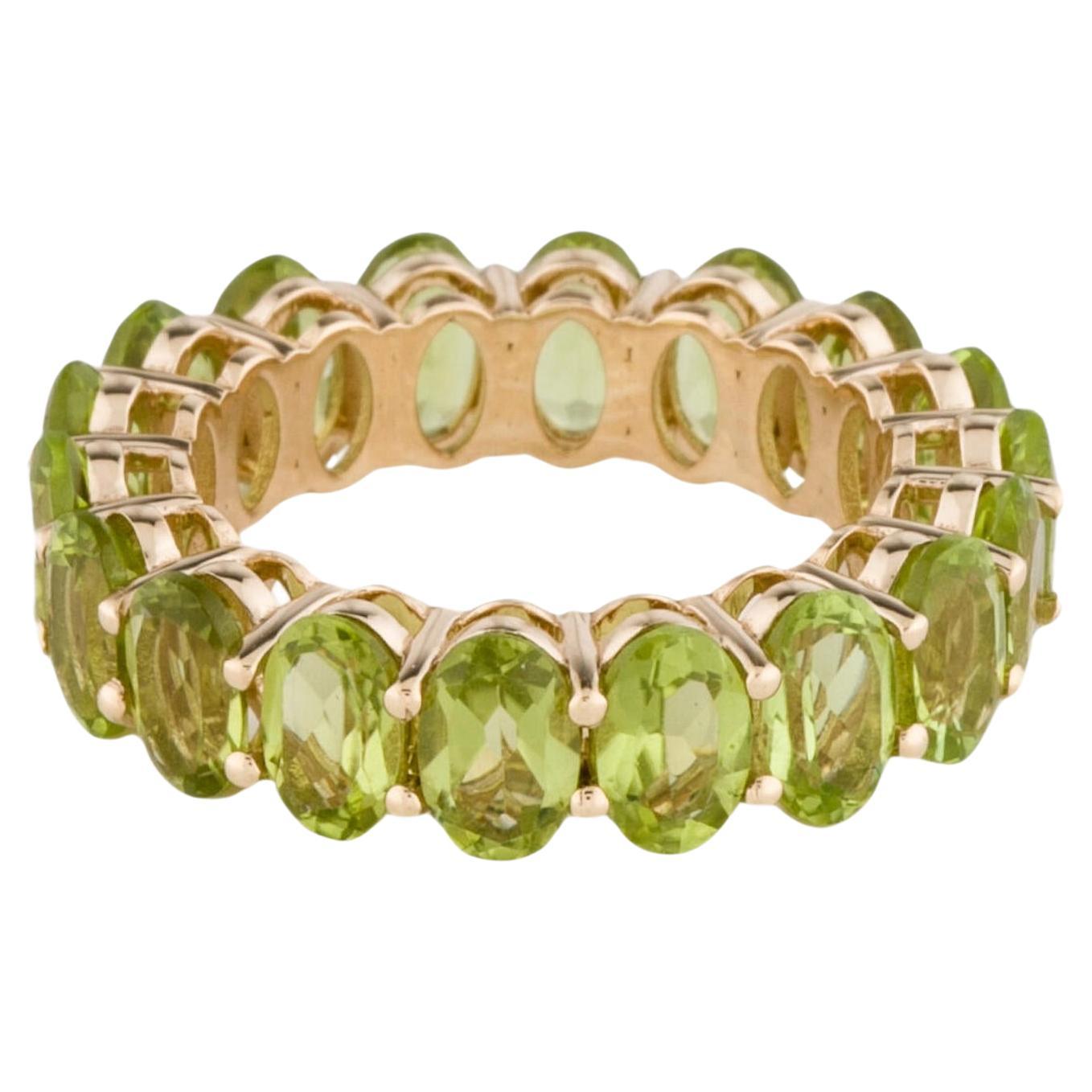 Harmony in Green Peridot Ring For Sale at 1stDibs