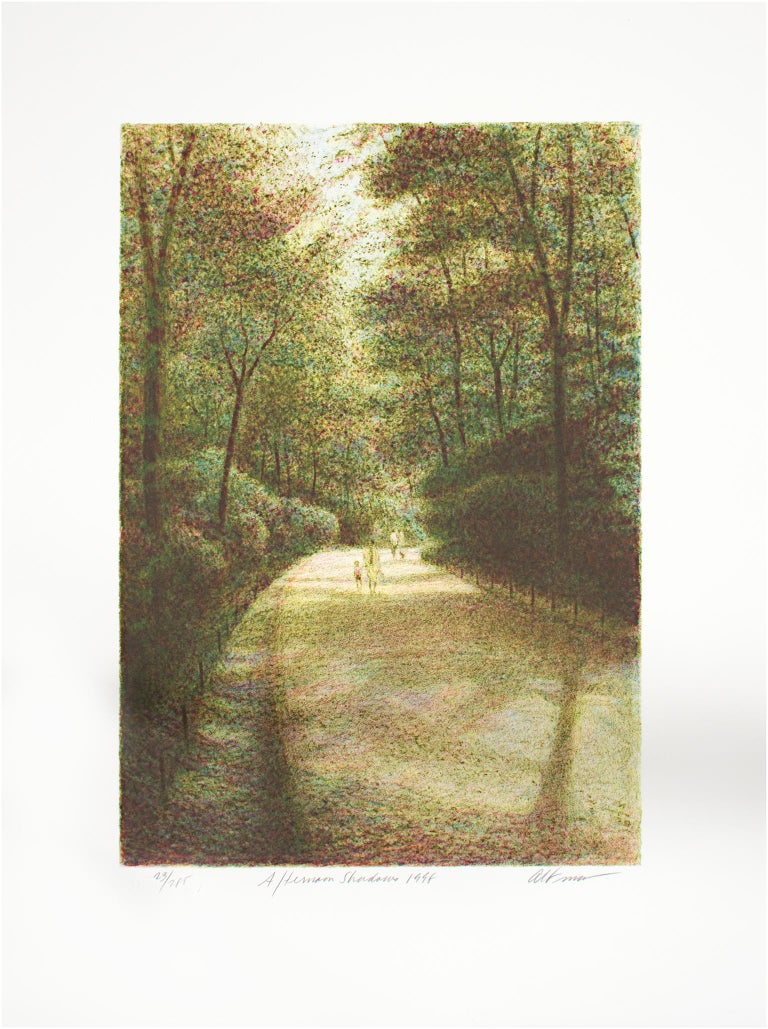 Harold Altman - "Afternoon Shadows," Original Colour Lithograph signed ...