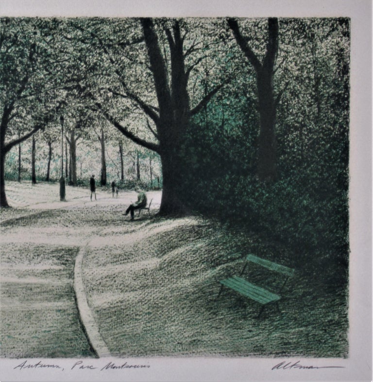 Harold Altman - Autumn, Parc Montsouris For Sale at 1stDibs