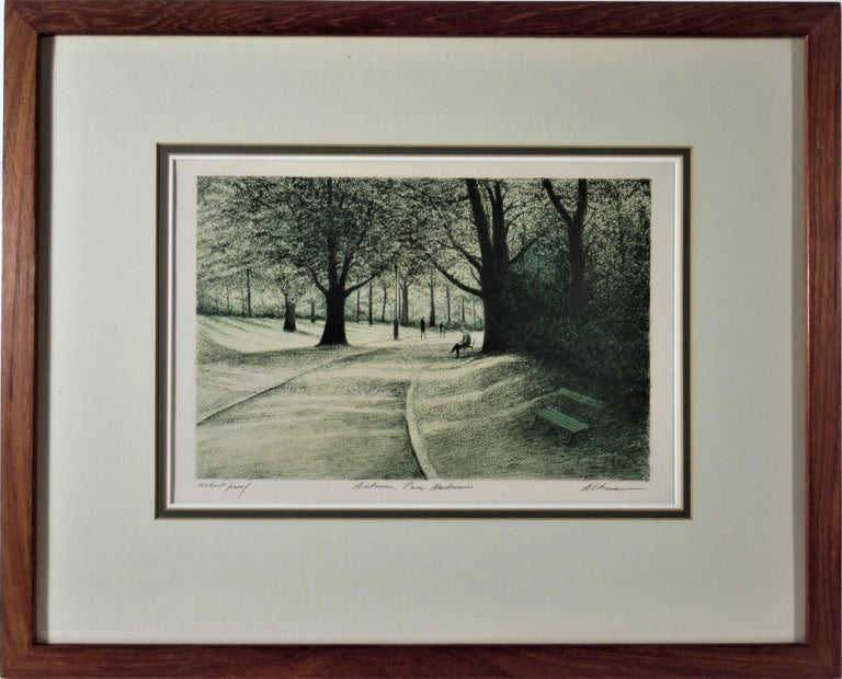 Harold Altman - Autumn, Parc Montsouris For Sale at 1stDibs