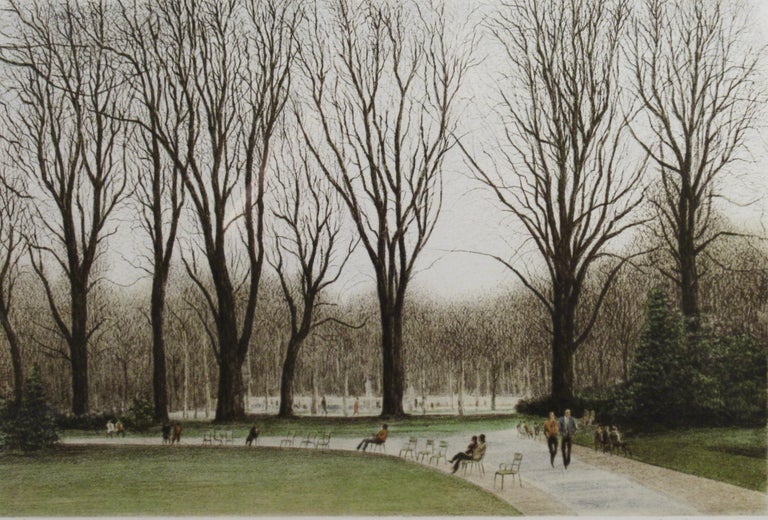 Harold Altman - November 1981 III (Jardin du Luxembourg, Paris) For ...