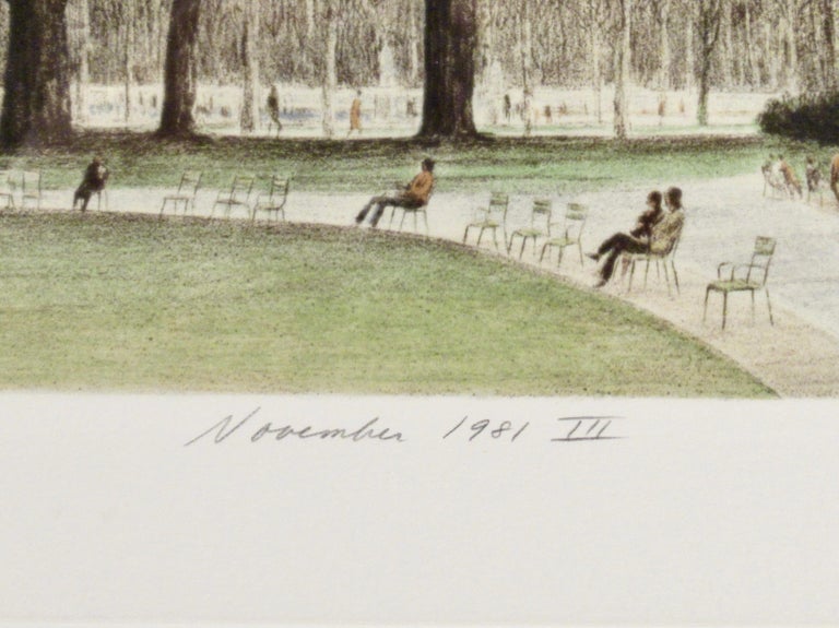 Harold Altman - November 1981 III (Jardin du Luxembourg, Paris) For ...