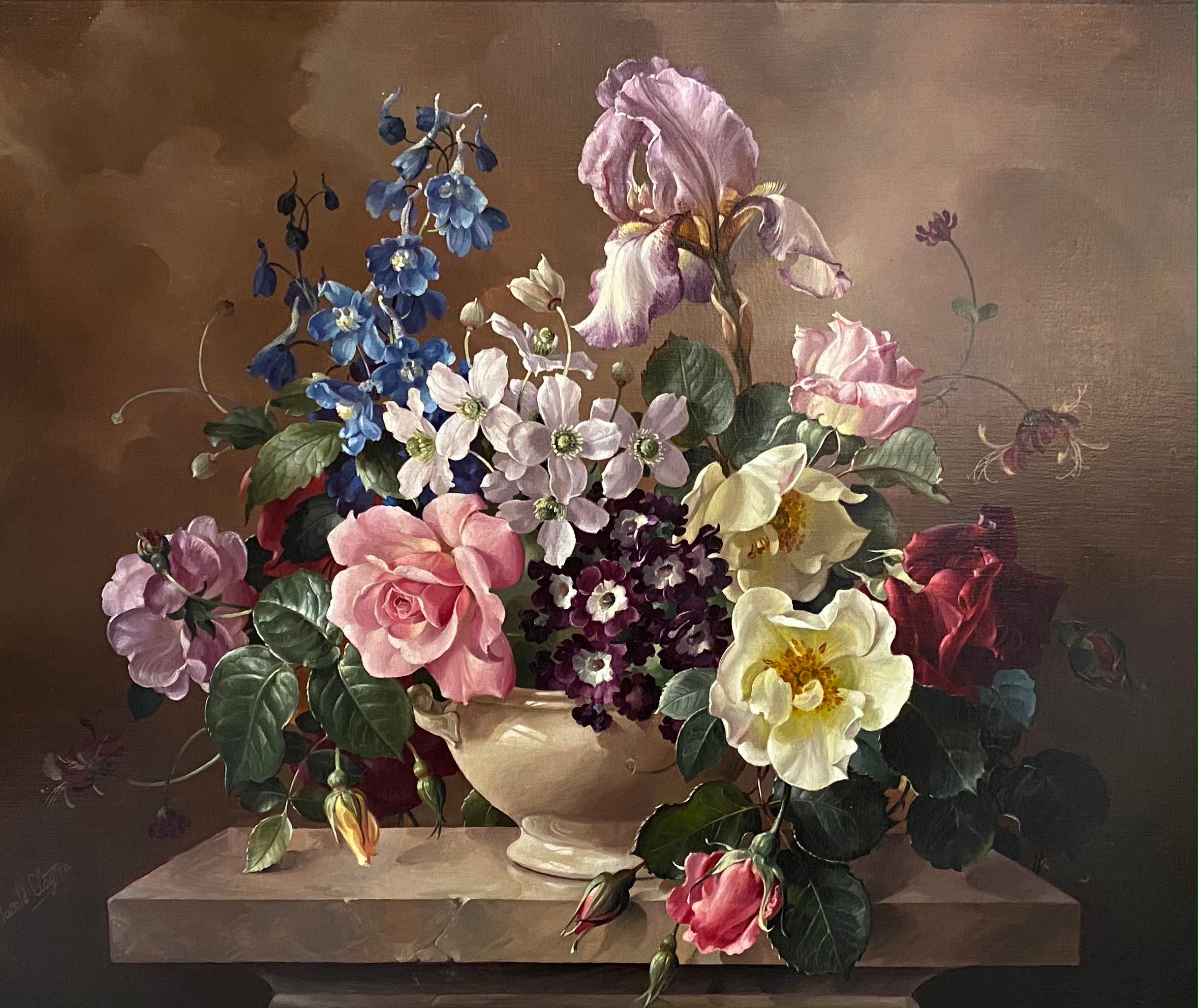 Marcel Dyf - Roses and Poppies at 1stDibs