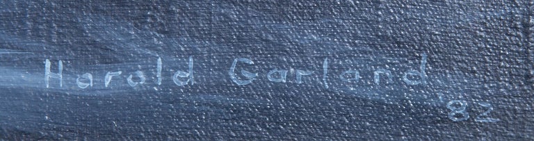 Harold Garland - Harold Garland (Act. 1986-1988) - 1982 Oil, HMS ...