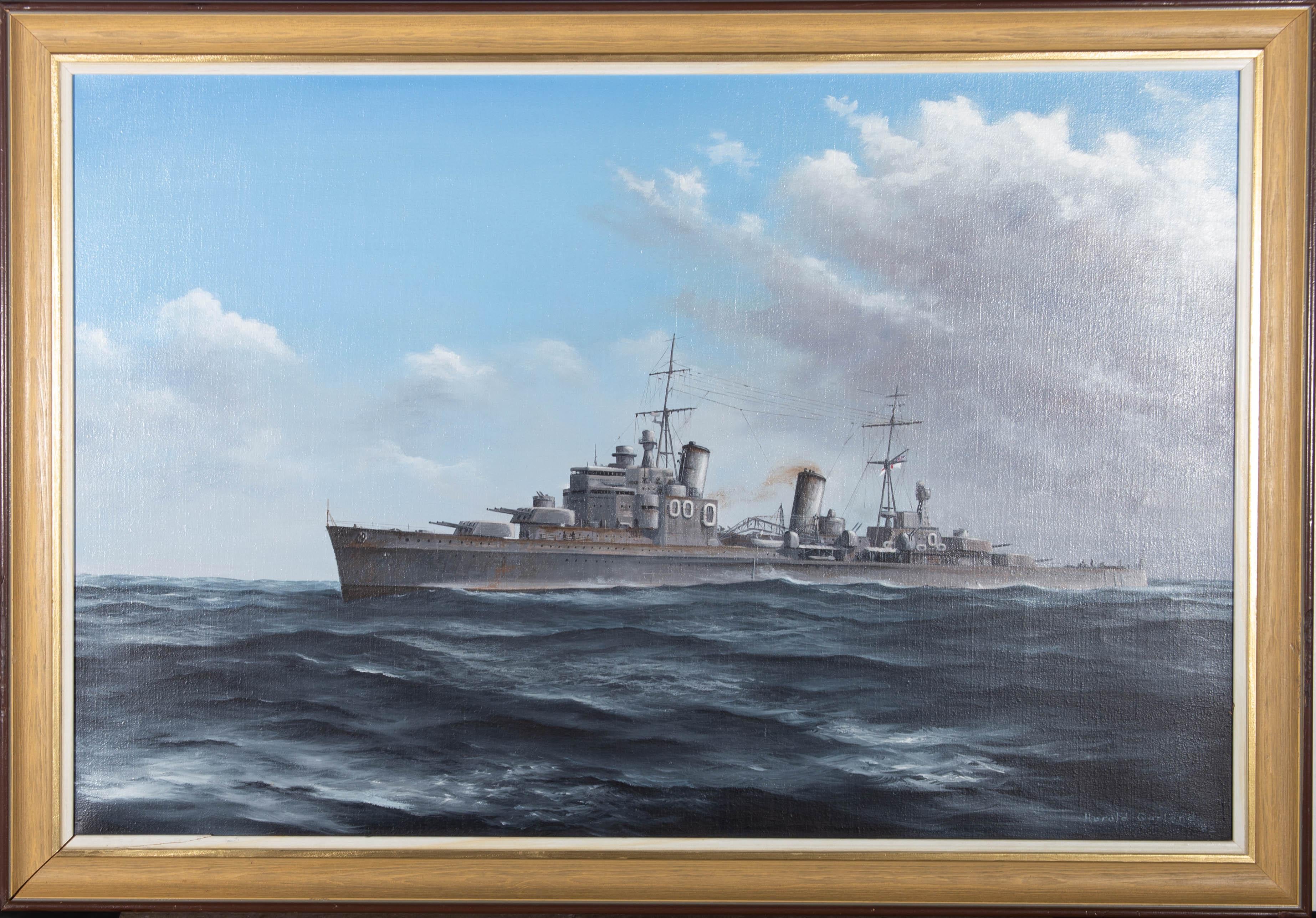 Harold Garland - Harold Garland (Act. 1986-1988) - 1982 Oil, HMS ...