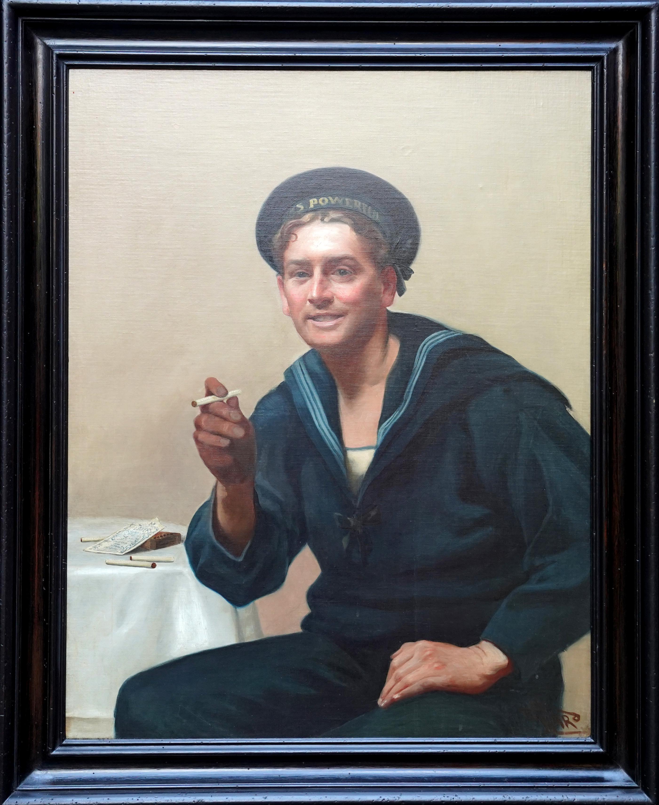Harold H Piffard - Portrait of a Sailor on HMS Powerful - British ...