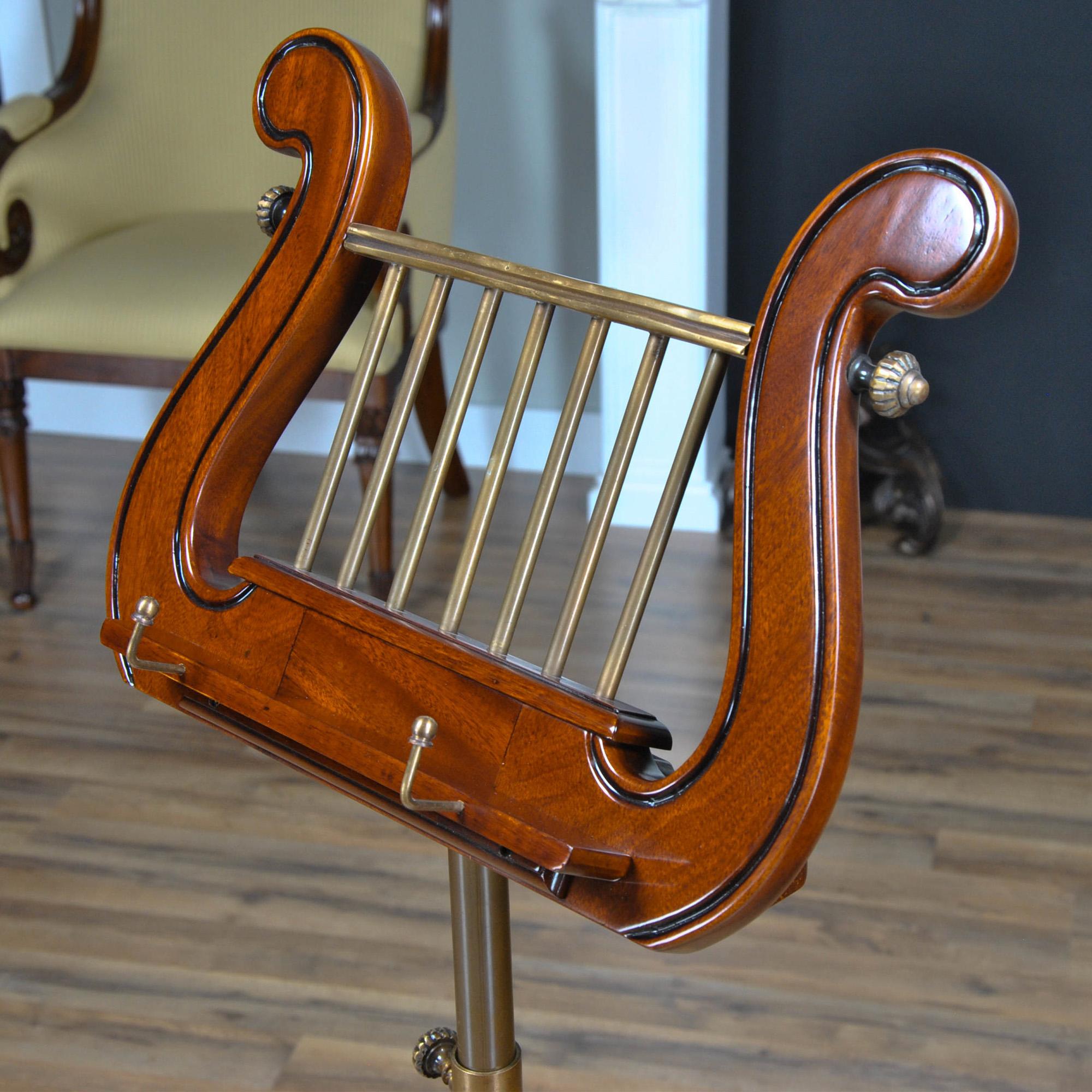 Harp Music Stand For Sale at 1stDibs