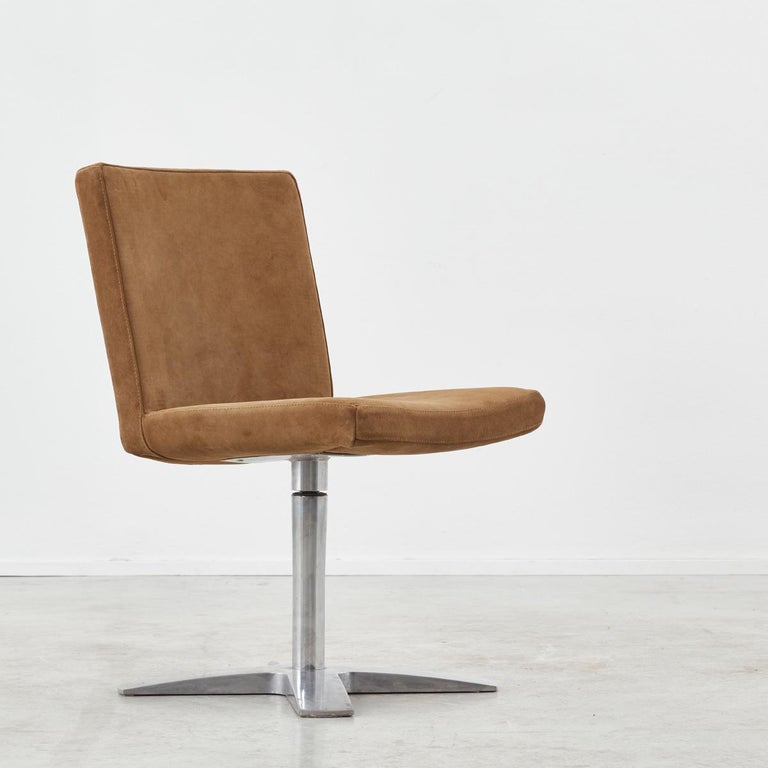 Harri Korhonen Suede Desk Chairs Inno, Finland 2000s For Sale at 1stDibs