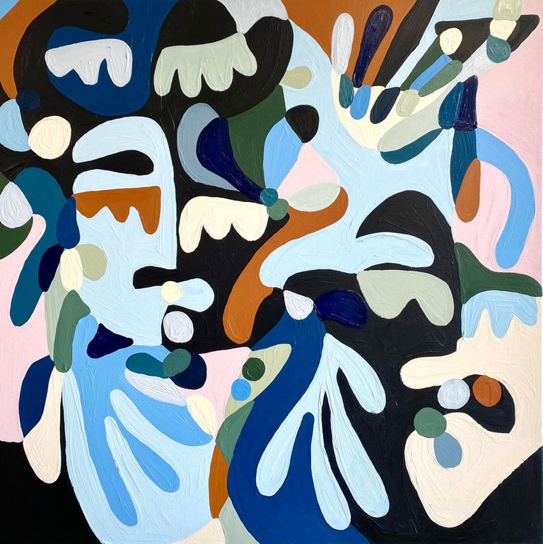 Harriet Chomley - After Dark, Abstract Painting, Picasso Style Painting ...