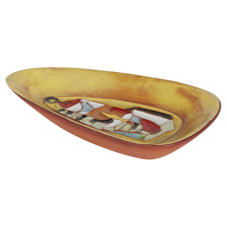Harris G. Strong Ceramic Glazed Catchall For Sale at 1stDibs