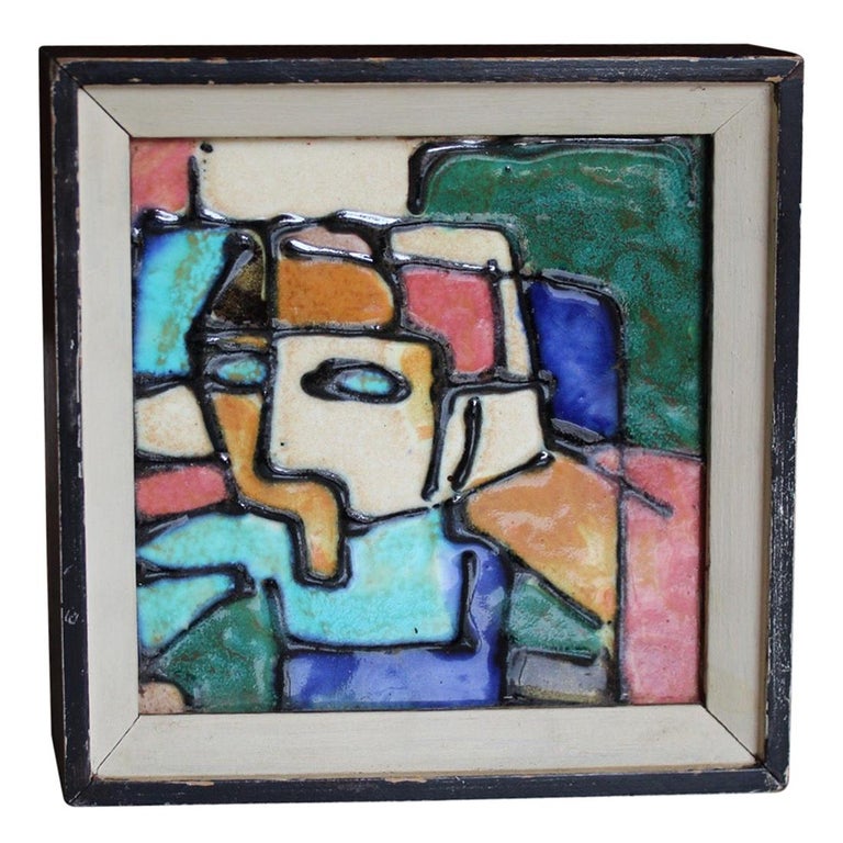 Harris Strong Framed Tile at 1stDibs
