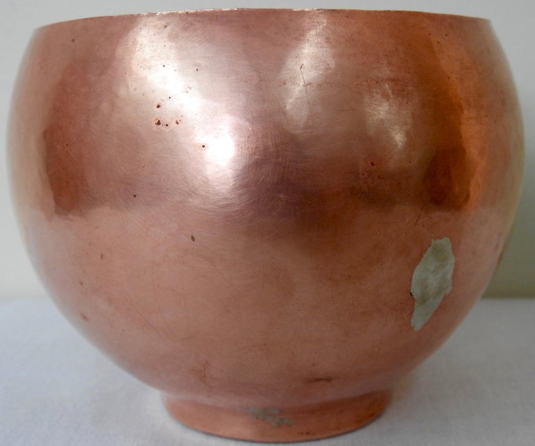 Harrison Handwrought Copper Finish Vessel, 1948 For Sale at 1stdibs