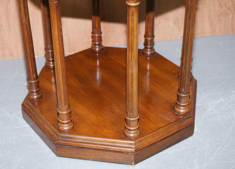 Harrods Charles Barr Hardwood Hexagon Side Plant Coffee Hexagonal Table ...