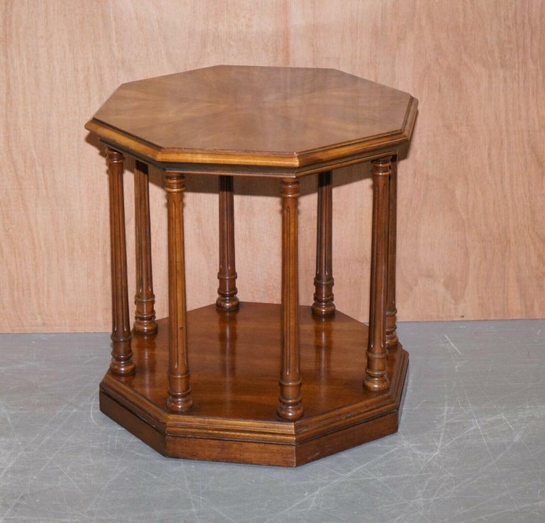 Harrods Charles Barr Hardwood Hexagon Side Plant Coffee Hexagonal Table ...