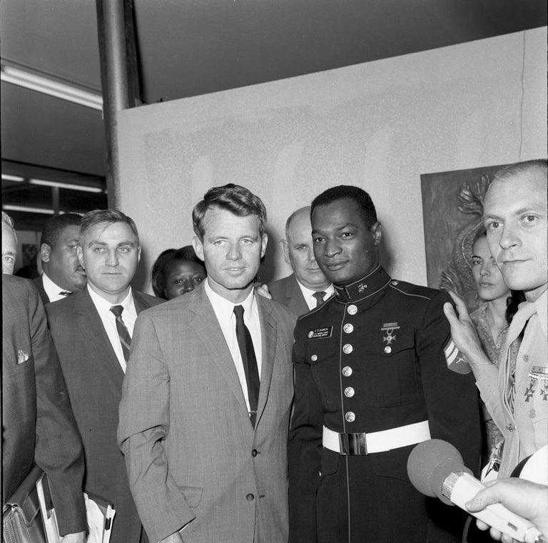 Harry Adams - Icons 20x30 in. Robert F. Kennedy, with Senator and ...