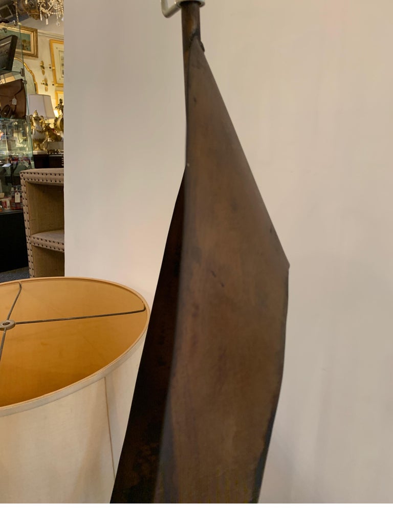 Harry Balmer Sculptural Ribbon Table Lamp at 1stDibs