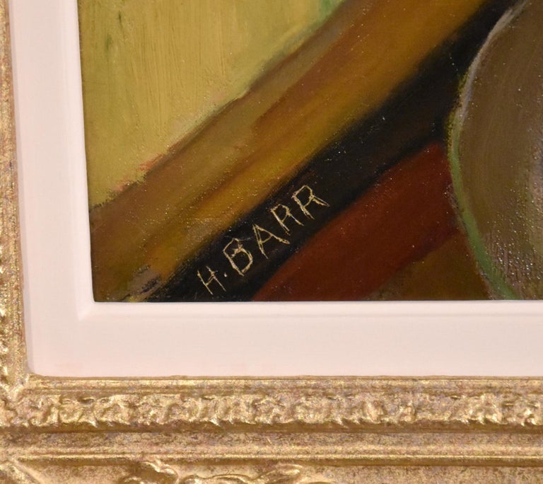 Harry Barr - Oil Painting by Harry Barr "Yellow Tulips" at 1stDibs