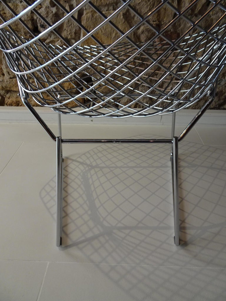 Harry Bertoia "Diamond" Chair, Knoll Edition For Sale at 1stDibs