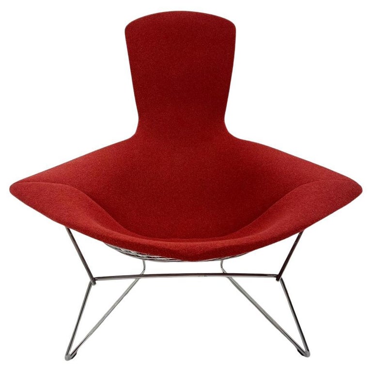 Harry Bertoia for Knoll Vintage Bird Lounge Chair For Sale at 1stDibs