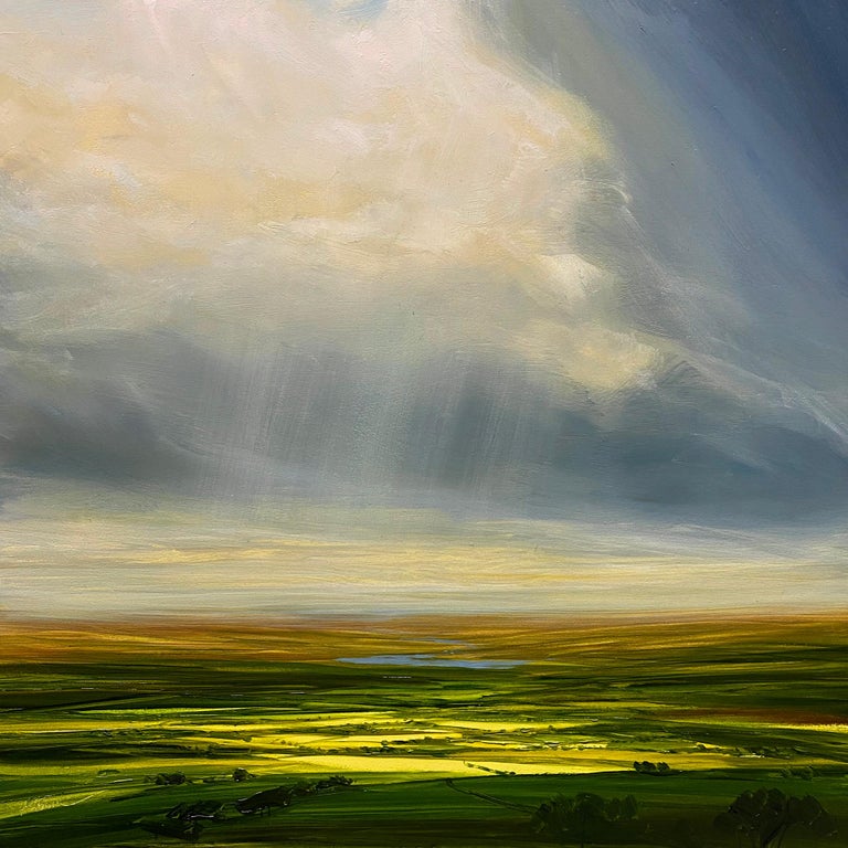 Harry Brioche - Looking Back - landscape oil painting realism ...