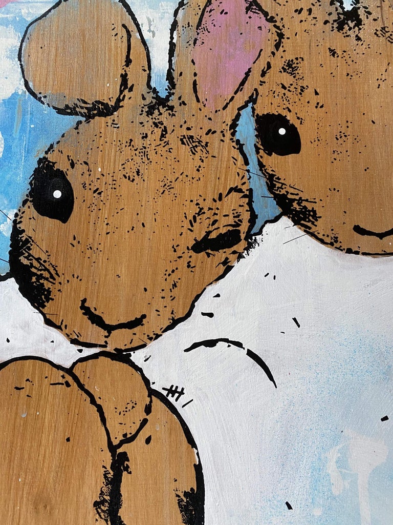 Harry Bunce - Early Start, Contemporary Animal Art, Pop Art Style ...