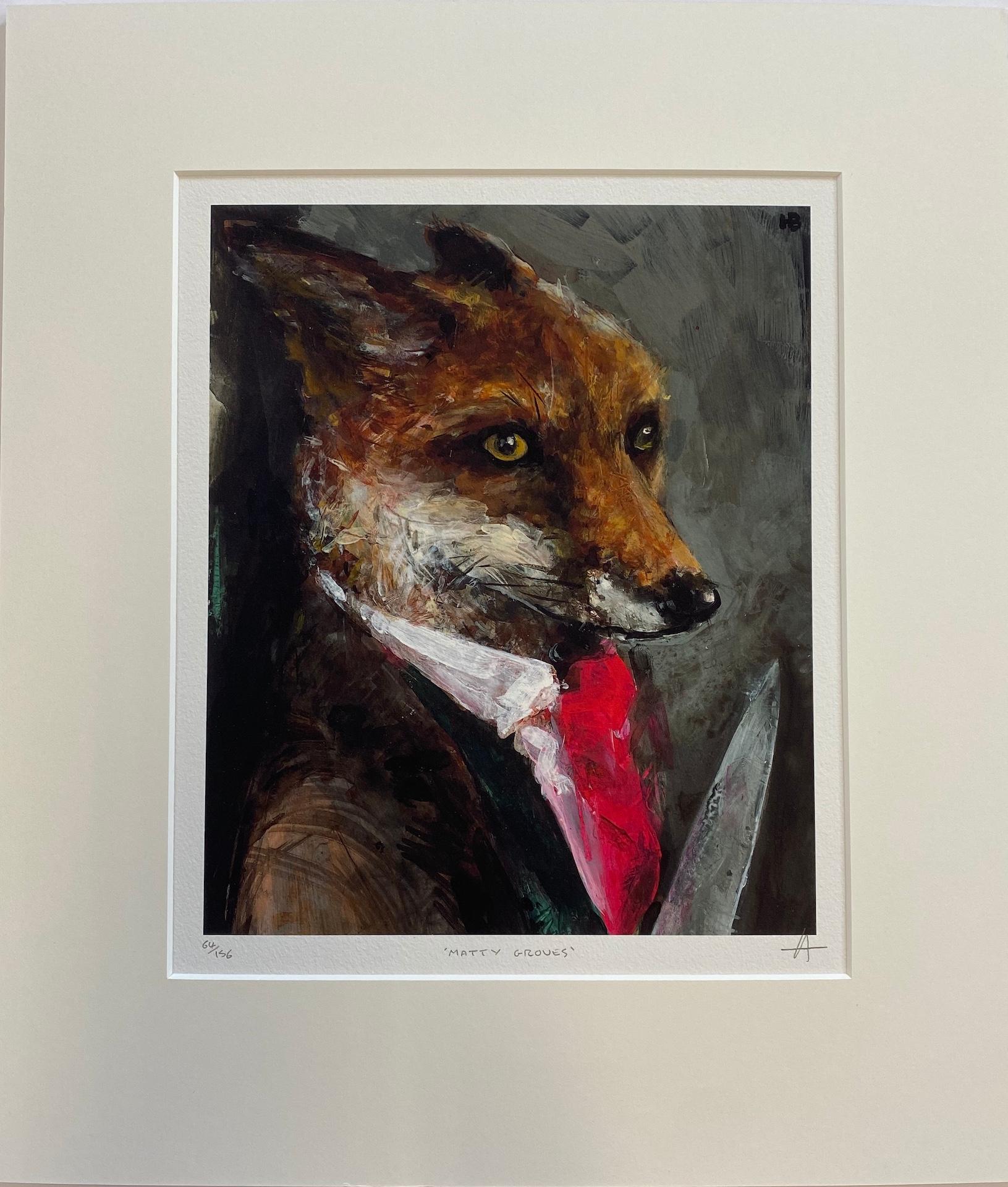 Harry Bunce - Harry Bunce, Matty Groves, Limited Edition Print, Fox Art ...