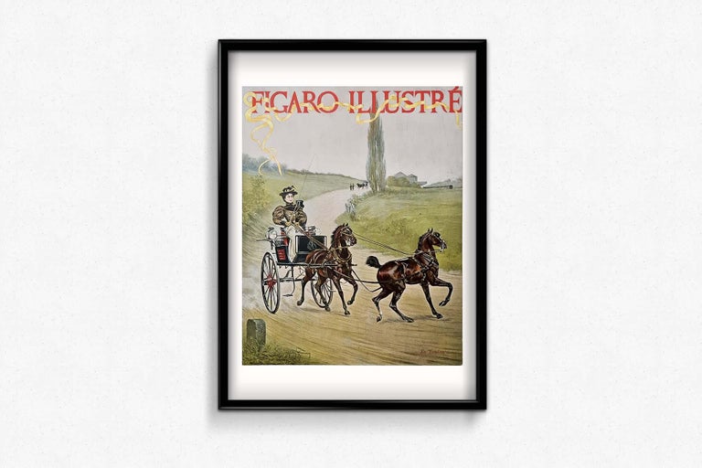 Harry Finney - 1895 Harry Finney Original cover of the Figaro Illustré ...