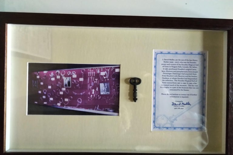 Harry Houdini - Key from Collection of Harry Houdini Previously at ...