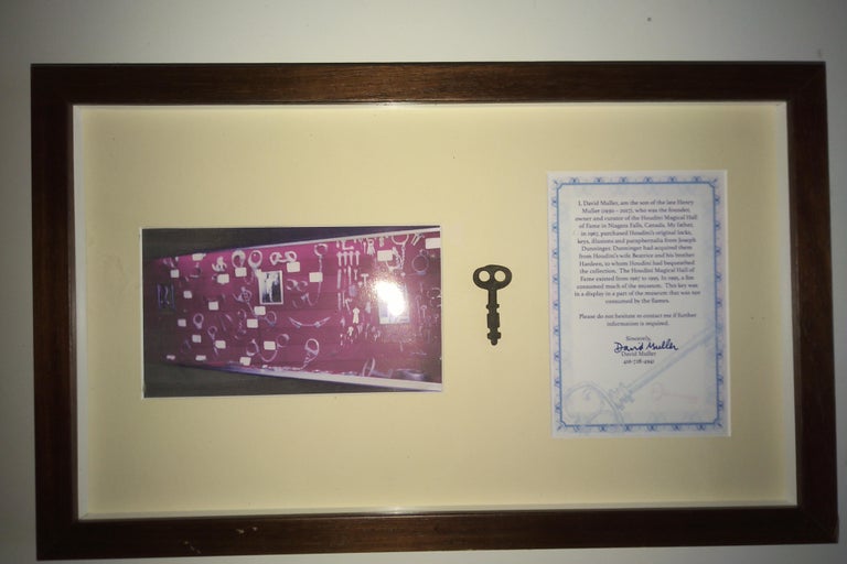 Harry Houdini - Key from Collection of Harry Houdini Previously at ...