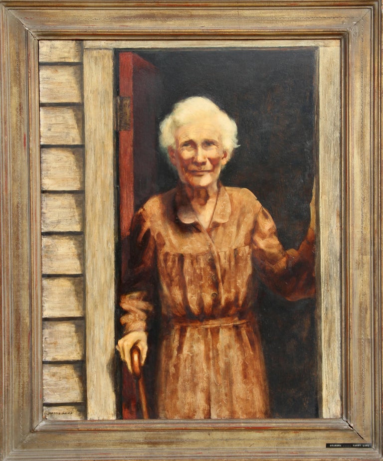 Harry Lane - Centenarian (Grandma), Oil Painting by Harry Lane For Sale ...