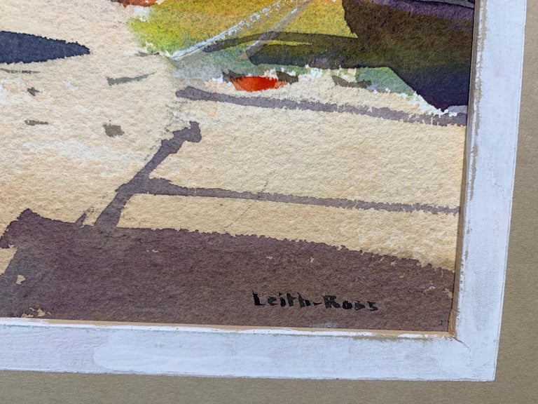 Harry Leith-Ross - Boat Yard (PA Impressionist landscape) For Sale at ...