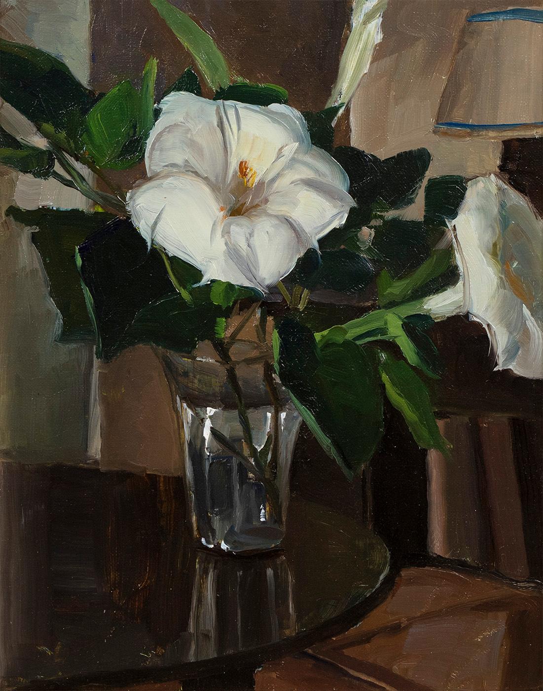 Robert Van Cleef - A Still Life - Flowers in a vase For Sale at 1stDibs