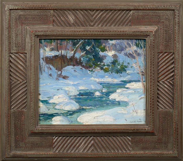 Harry Leith-Ross - Snow on the West Bank For Sale at 1stDibs