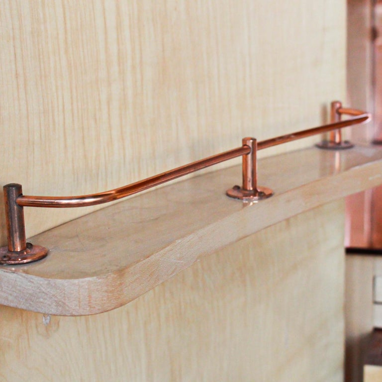 Harry and Lou Epstein Cocktail Sideboard Bleached Walnut Veneer English ...