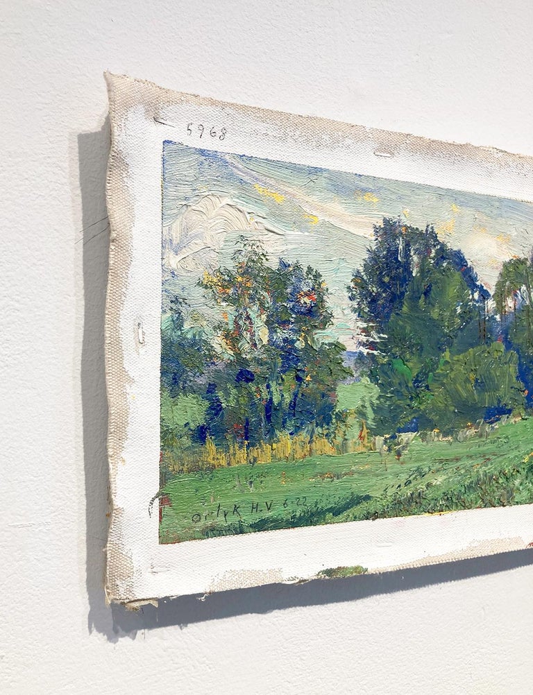 Harry Orlyk - Truehart's (Impressionist Rural En Plein Air Landscape ...