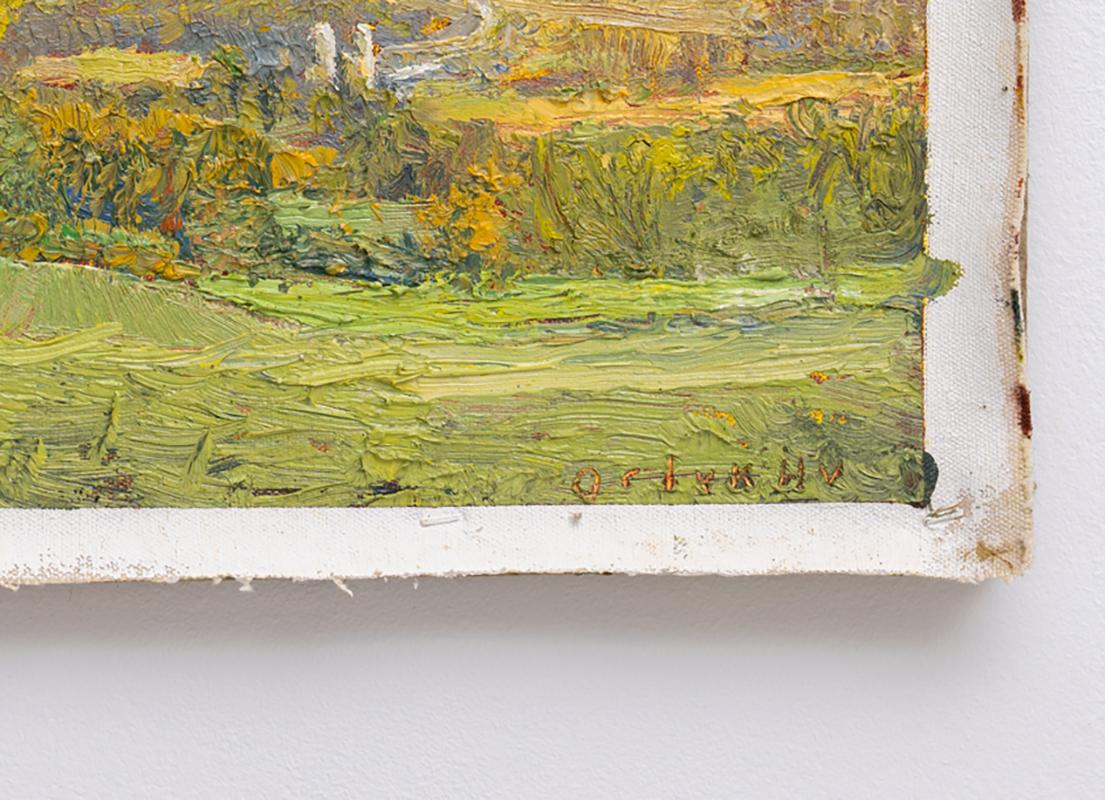 Harry Orlyk - View From Braymer Hill (Impressionist Oil Painting of ...