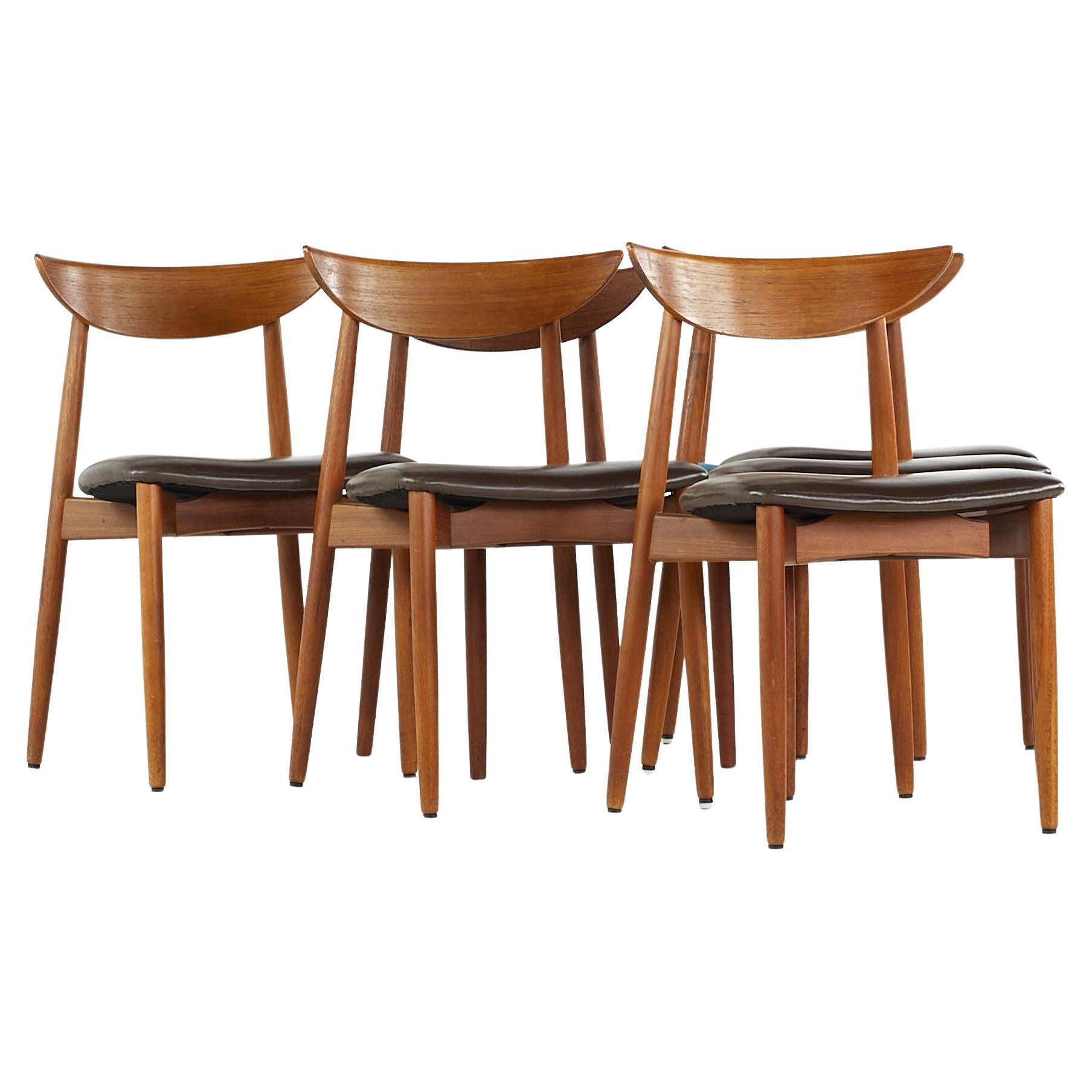 10 Teak Dining Chairs by Harry Ostergaard for Randers Møbelfabrik at ...