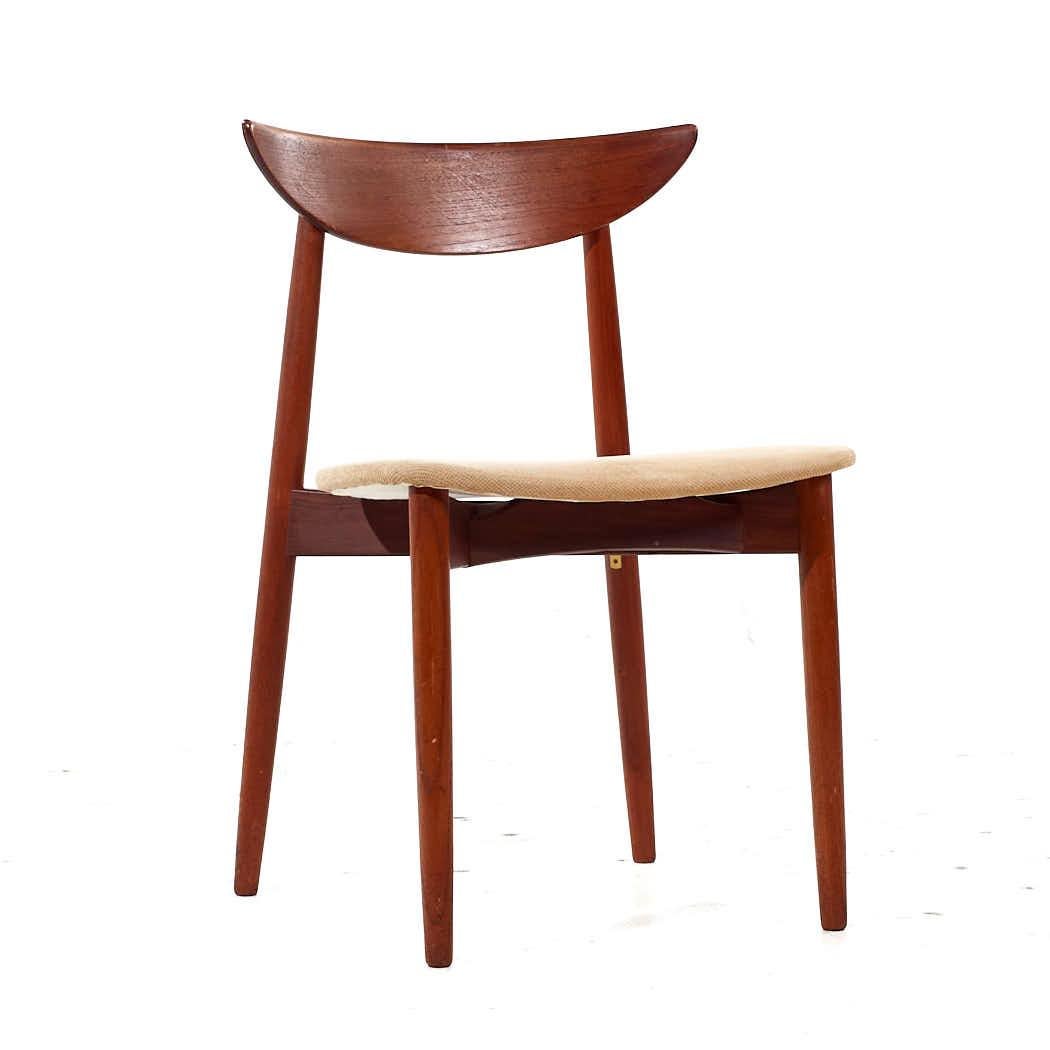 Harry Ostergaard for Randers Mobelfabrik MCM Danish Teak Dining Chairs ...